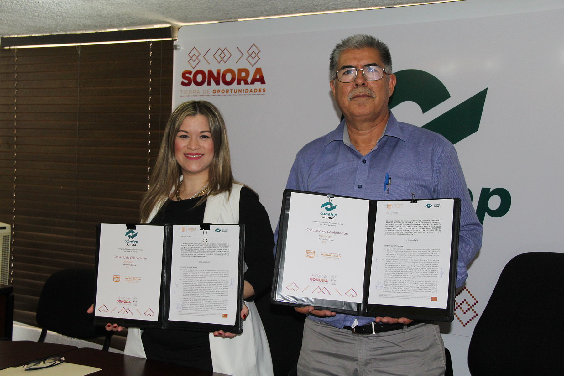 Conalep Sonora e IMCA Firman Convenio de Colaboración.